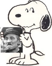 Snoopy and Blakey | Londonist