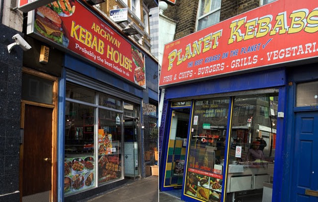 Planet Kebabs VERSUS Archway Kebab House | Londonist