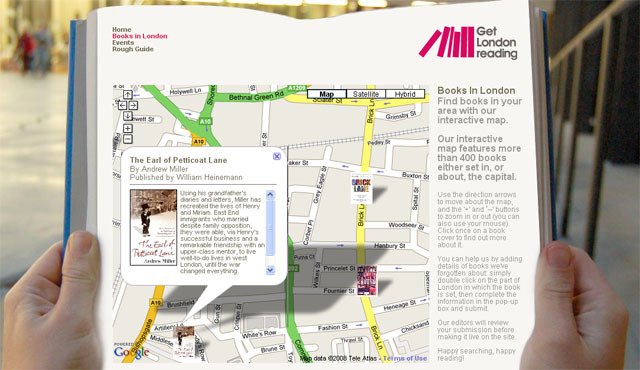 London's Books...Mapped | Londonist
