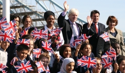 Boris + Flags = 1,400 Days To Go (In Pictures) | Londonist