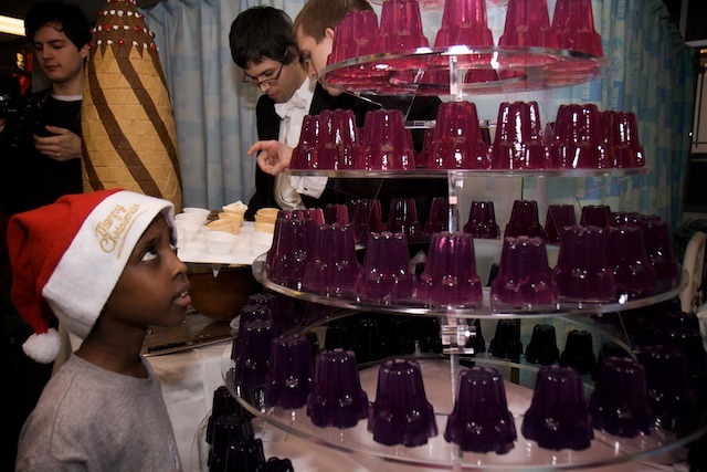 Architectural Dessert Trolley visits Royal London Hospital | Londonist