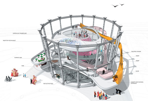Playground Proposal For Kings Cross | Londonist