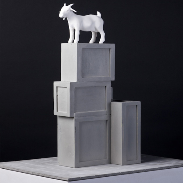 I Goat Wins Spitalfields Sculpture Prize | Londonist