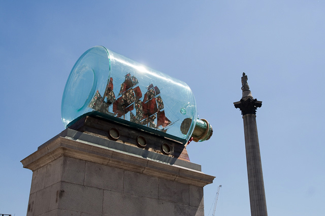 In Pictures: Nelson's Ship On The Fourth Plinth | Londonist