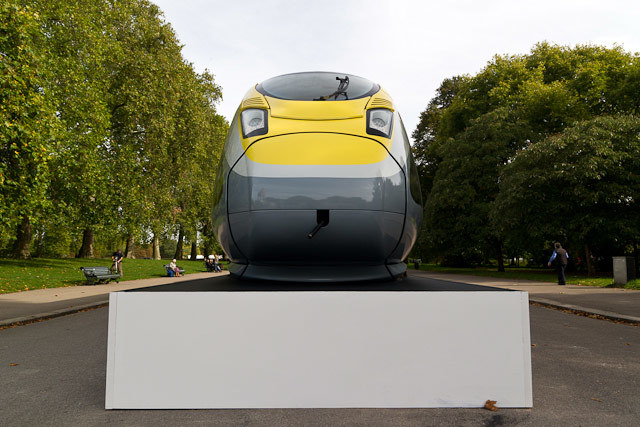 In Pictures: New Eurostar Train At Albert Memorial | Londonist