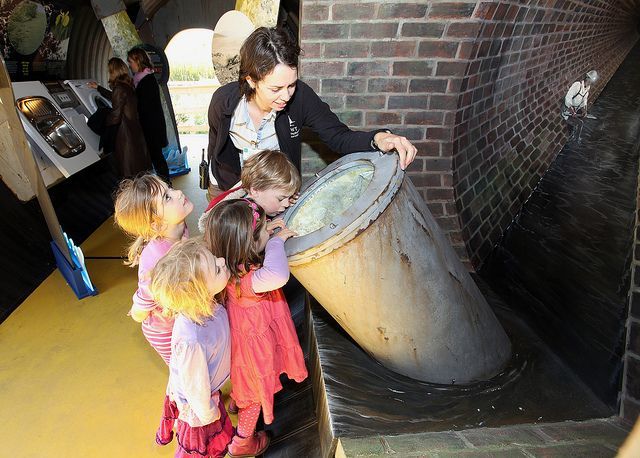 Walk Through A Sewer At The London Wetland Centre | Londonist