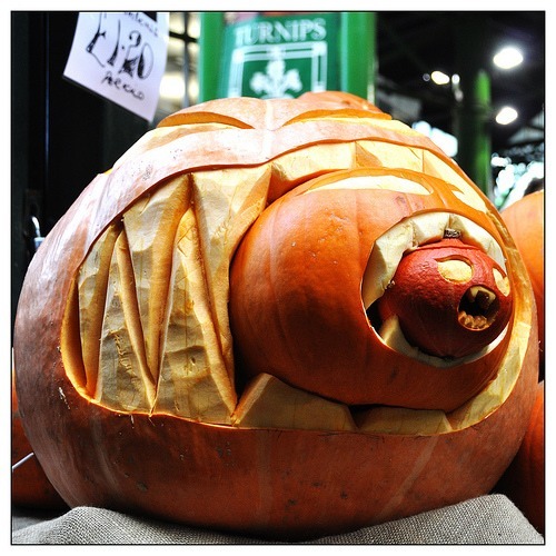 Photo of the Day: Cannibal Pumpkin | Londonist