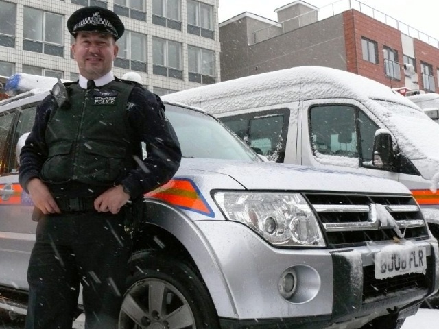 Sutton Cop In Mercy Dash Through Snow | Londonist