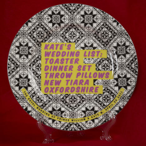 Alternative Royal Wedding Collector Plates | Londonist