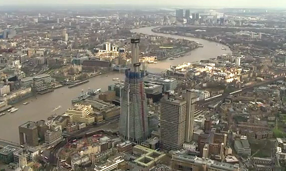 Video: The Shard From The Air | Londonist