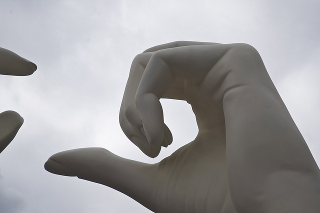 Have You Seen The Big White Hands In Covent Garden? | Londonist