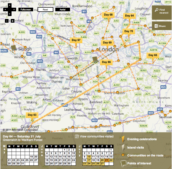 Is The Olympic Torch Visiting Your Street? | Londonist