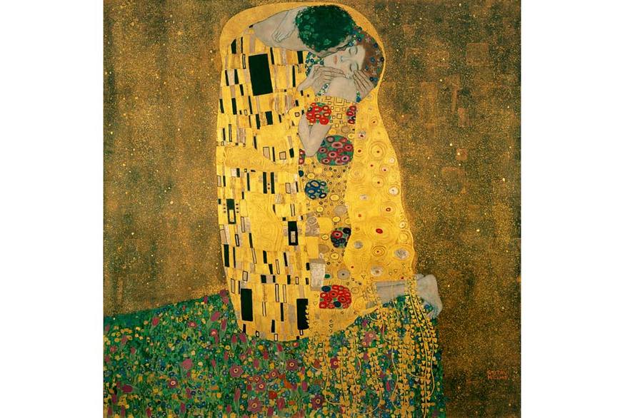 Gustav Klimt-Inspired Street Art @ Grosvenor Gardens | Londonist