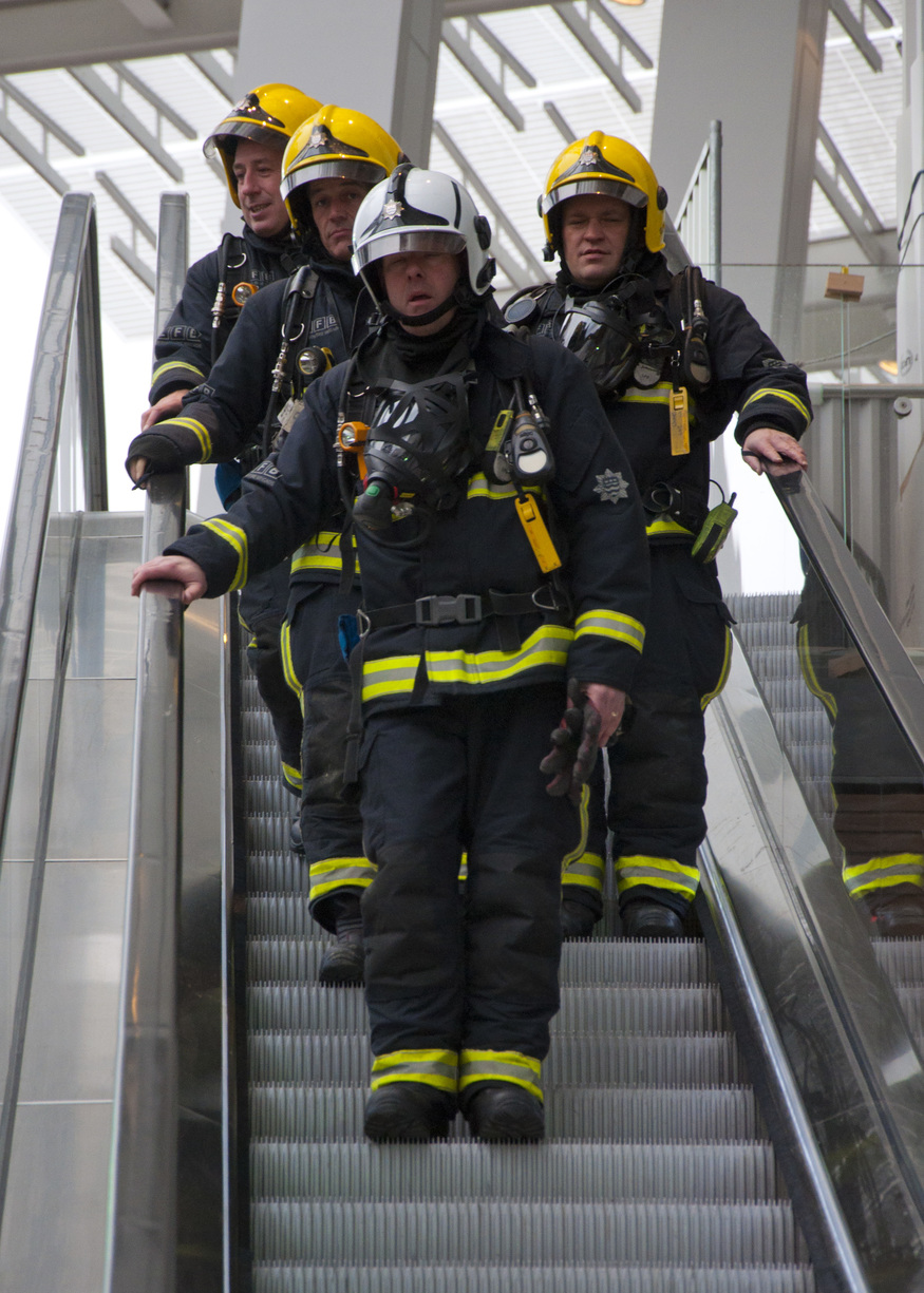 Gallery: Shard Evacuated In Fire Drill | Londonist