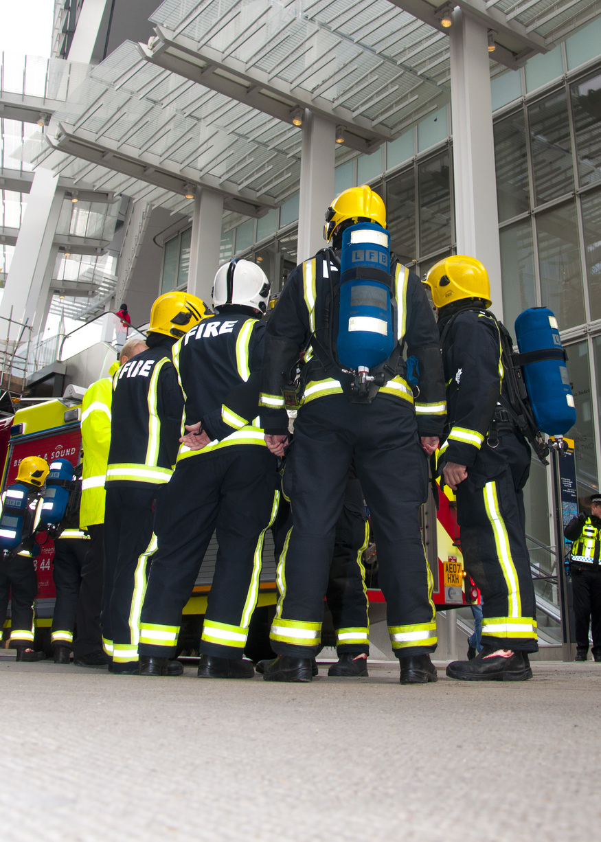 Gallery: Shard Evacuated In Fire Drill | Londonist