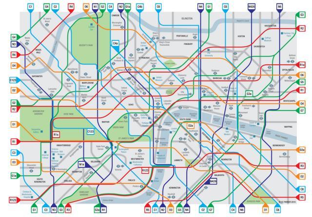 Campaign For Harry Beck-Style Cycling Map | Londonist