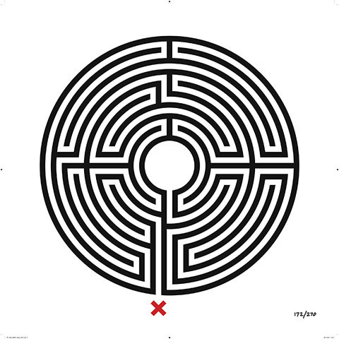 Art On The Underground: Mark Wallinger's "Labyrinth" | Londonist