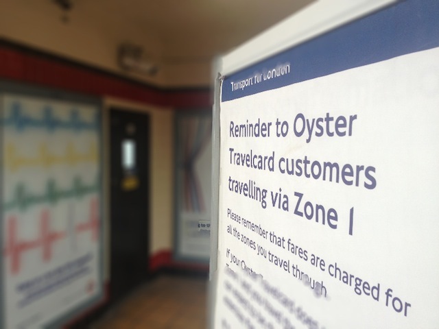 Oyster Oddities: How To Travel Through Zone 1 At No Extra Cost | Londonist