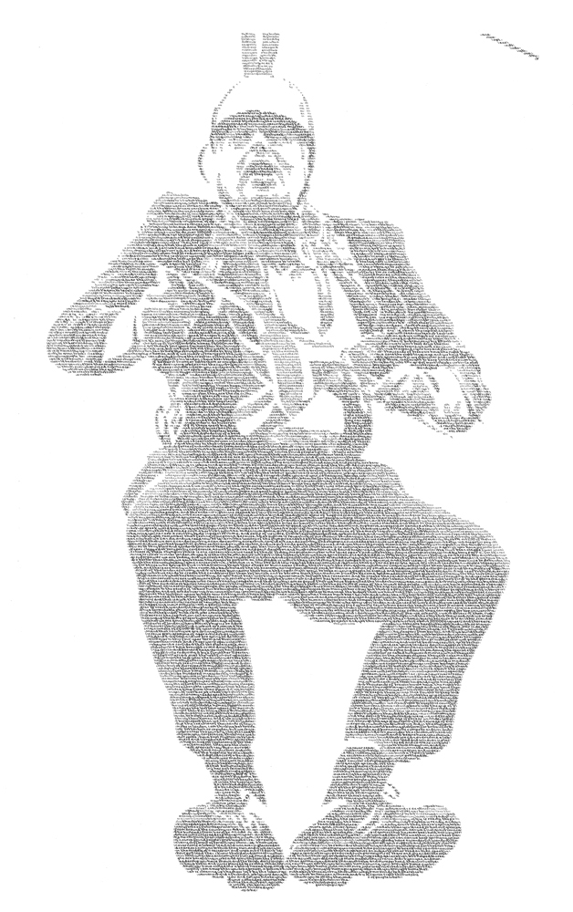 Political Portraits Made From Handwritten Text | Londonist