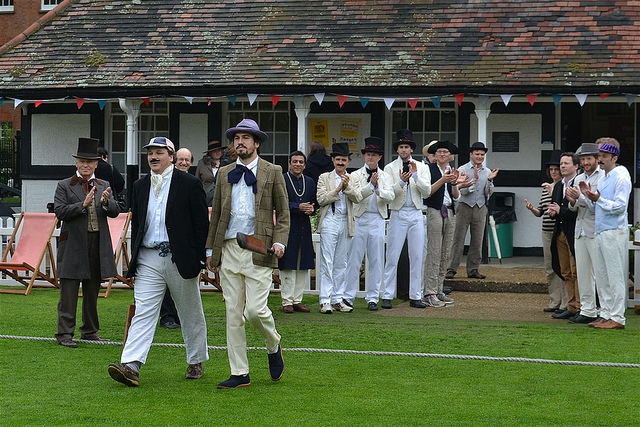 In Pictures: Wisden Vs Authors Victorian Cricket Match | Londonist