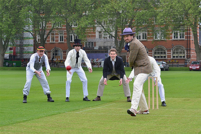In Pictures: Wisden Vs Authors Victorian Cricket Match | Londonist