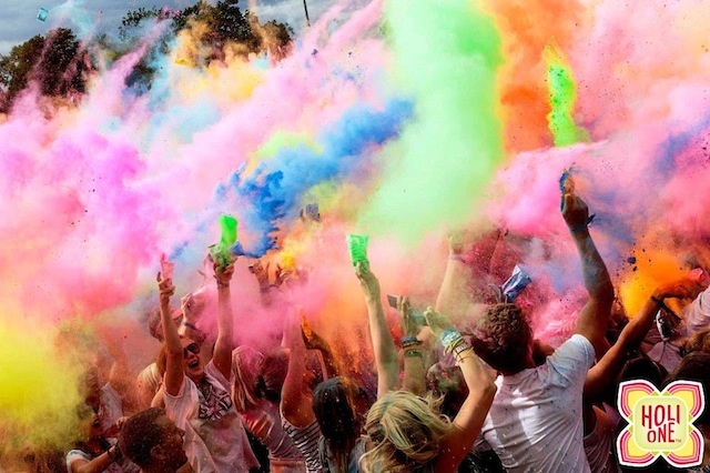 Holi One Gets Colourful At Battersea Power Station | Londonist