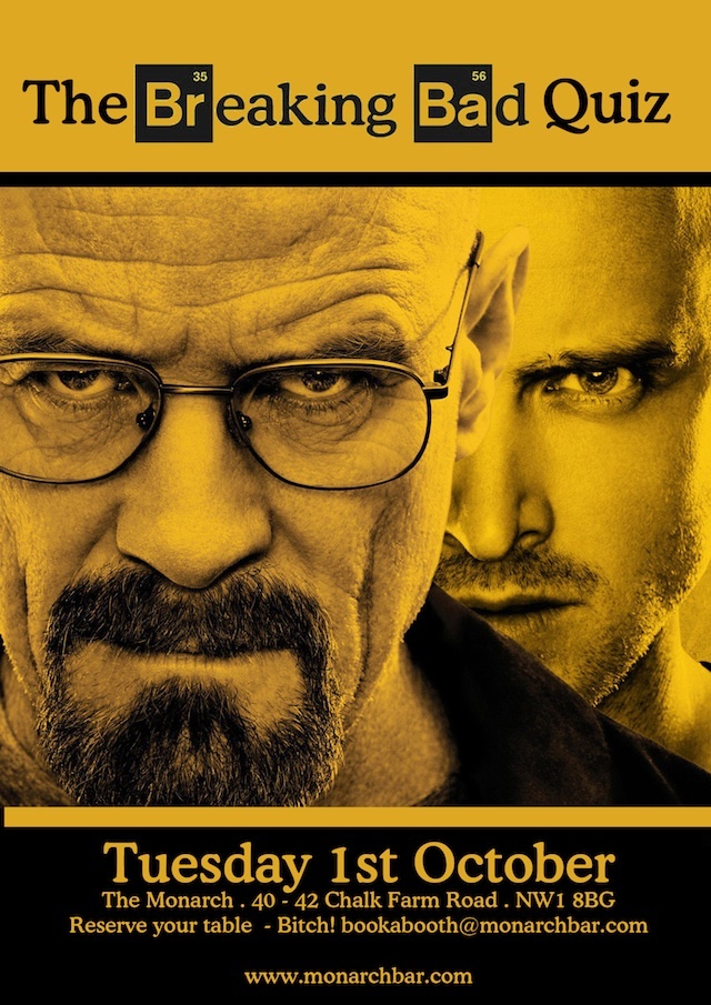 Breaking Bad: The Pub Quiz | Londonist