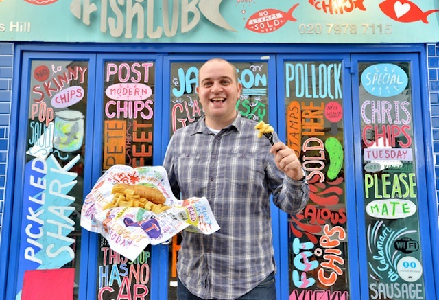 South London Chippy Gets First Ever Artist-In-Residence | Londonist