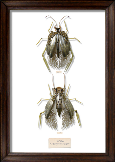 Bug Sculptures Made From Litter By Mark Oliver | Londonist