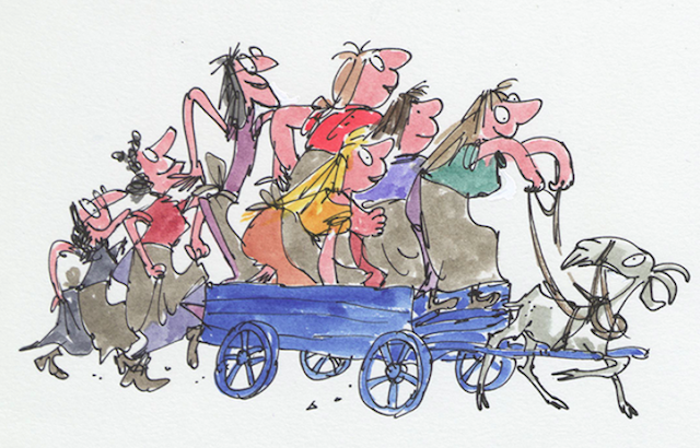 See Quentin Blake's Work At New House Of Illustration | Londonist