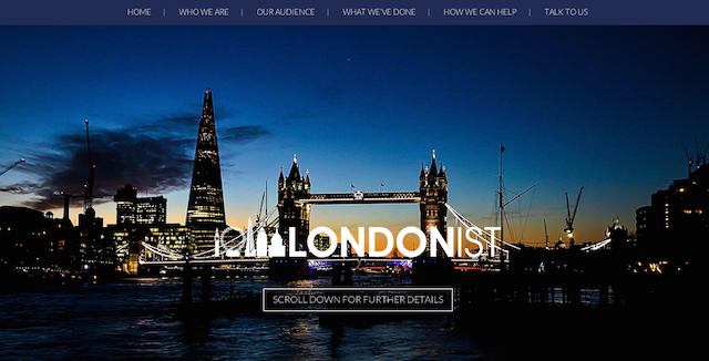 New Londonist Sales And Advertising Website | Londonist
