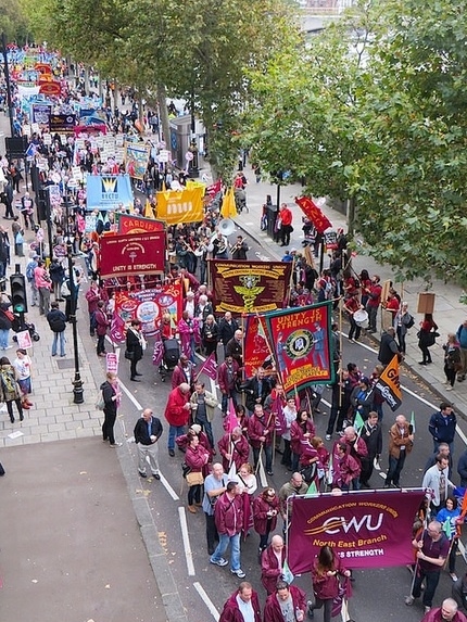 Thousands Take To The Street In 'Pay Rise' Protest | Londonist