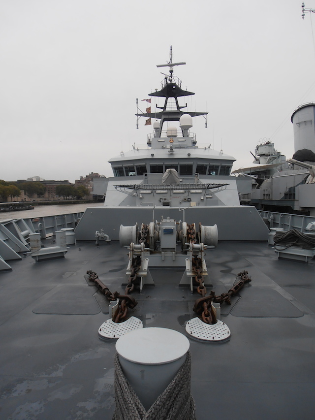 See Inside Navy Ship Moored On The Thames | Londonist