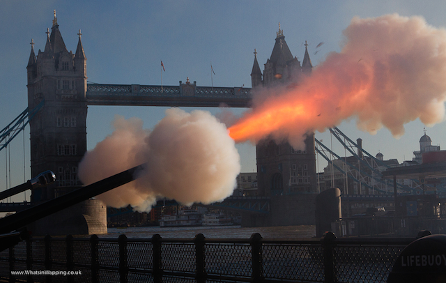 In Pictures: 21 Guns Of London | Londonist