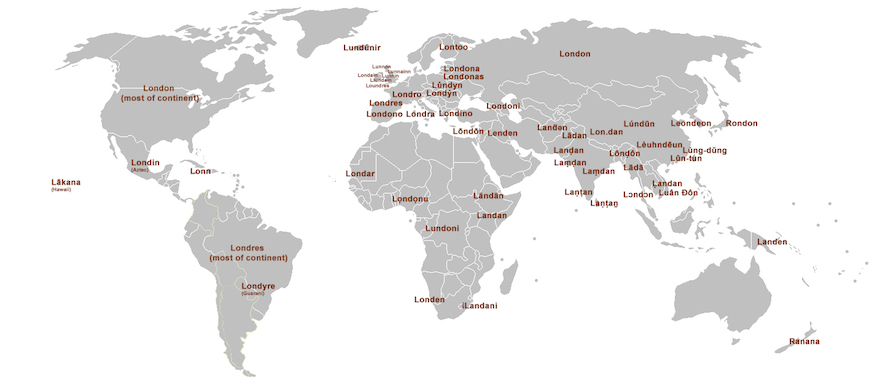 50 Names For London | Londonist