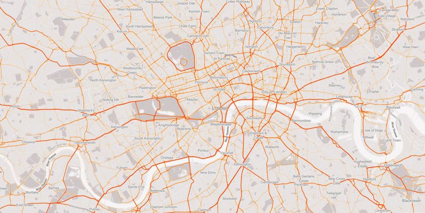 London Cycle Commutes Visualised | Londonist
