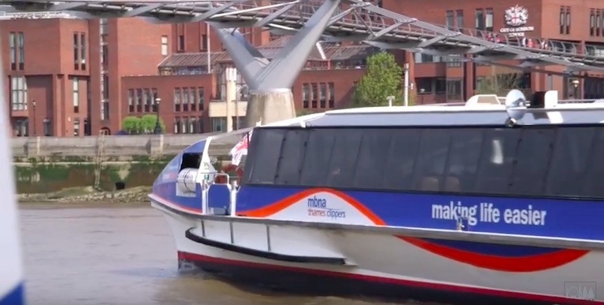 Video: What's It Like Taking An MBNA Thames Clipper? | Londonist