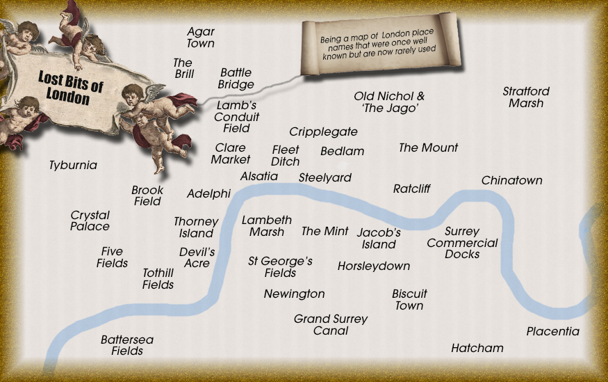Mapped: London's Lost Neighbourhoods | Londonist