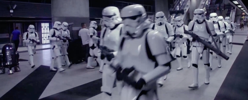Reviewed: Canary Wharf Station In Star Wars | Londonist