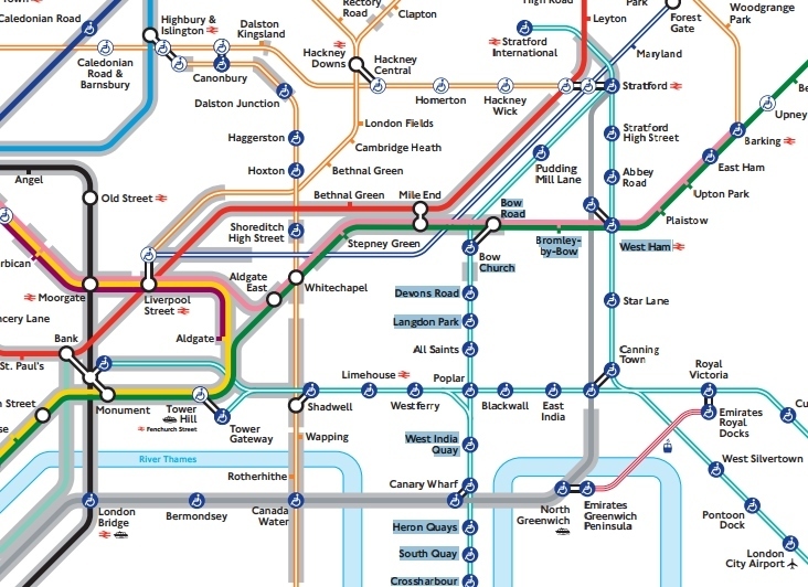 A Tube Map For Passengers With Claustrophobia And Anxiety | Londonist