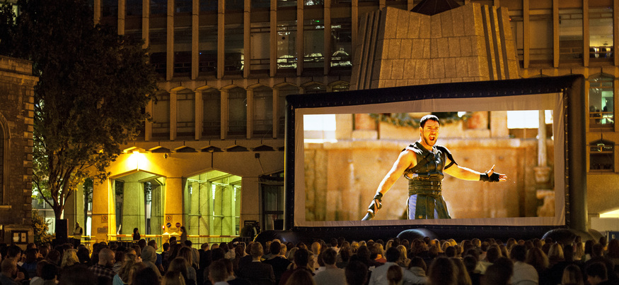 Armour Up! A Roman-Themed Pop-Up Cinema Is Coming To Guildhall Yard ...