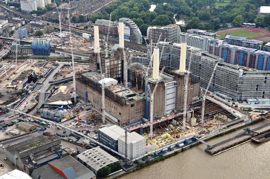 Here's What The Battersea Development Looks Like From Above | Londonist
