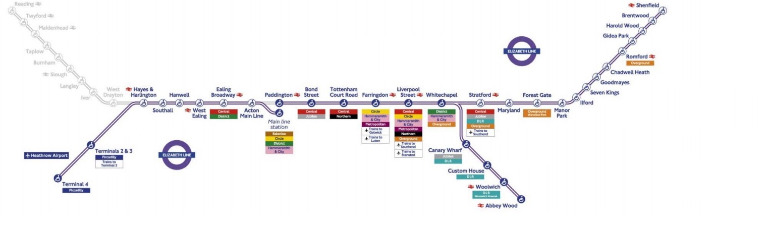 New Crossrail Maps Show Which Parts Will Open First | Londonist