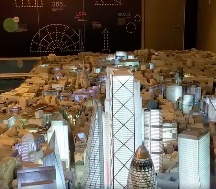 The Famous London Skyline Has Been Recreated In Miniature Detail ...