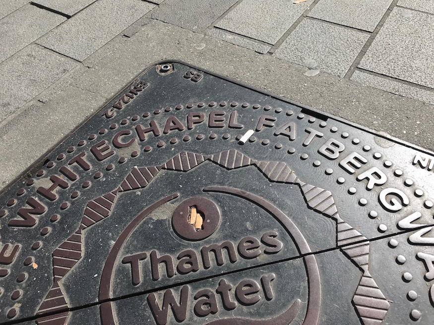 The Whitechapel Fatberg Has Its Own Hidden Memorial | Londonist