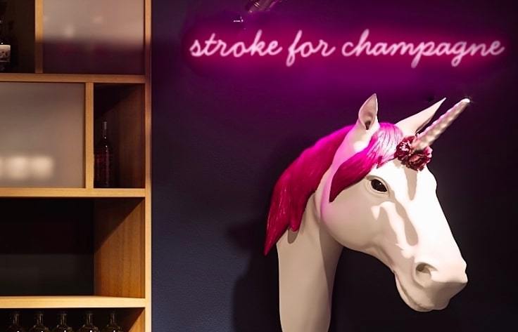 This Zany Bar Has A Unicorn That Vomits Champagne | Londonist