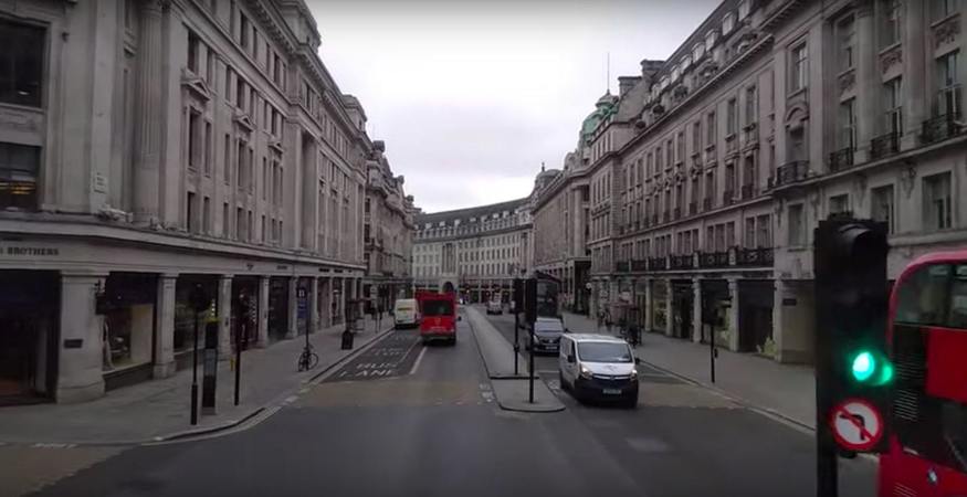 This Video Shot From A London Bus Shows How Empty The Streets Are Right ...