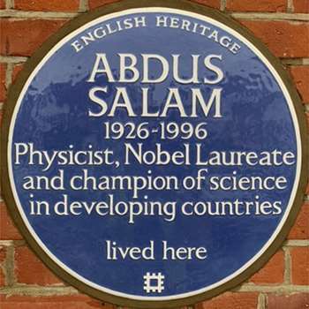 Physicist Abdus Salam Receives A Blue Plaque In Putney | Londonist