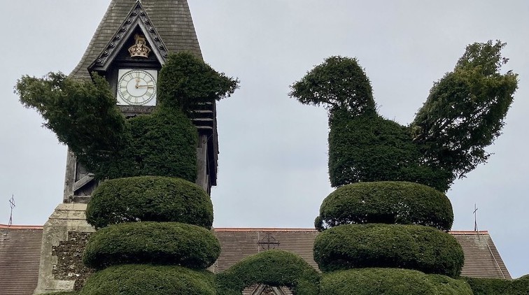 The Bizarre And Ancient Tree Peacocks Of Bedfont, Near Heathrow | Londonist