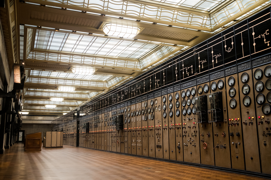 In Pictures: Battersea Power Station's Restored Art Deco Control Room ...